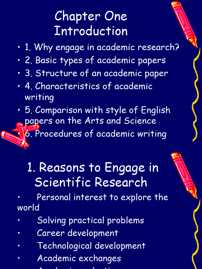 Chapter 1 Introduction | PDF | Science | Academic Publishing