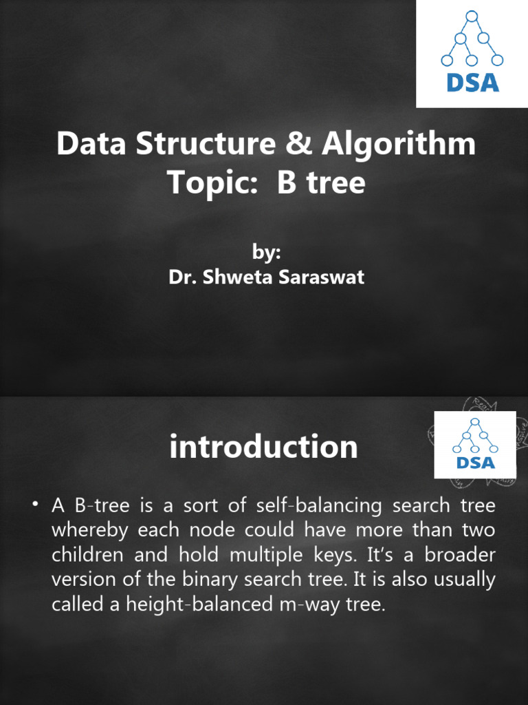 B Tree | PDF