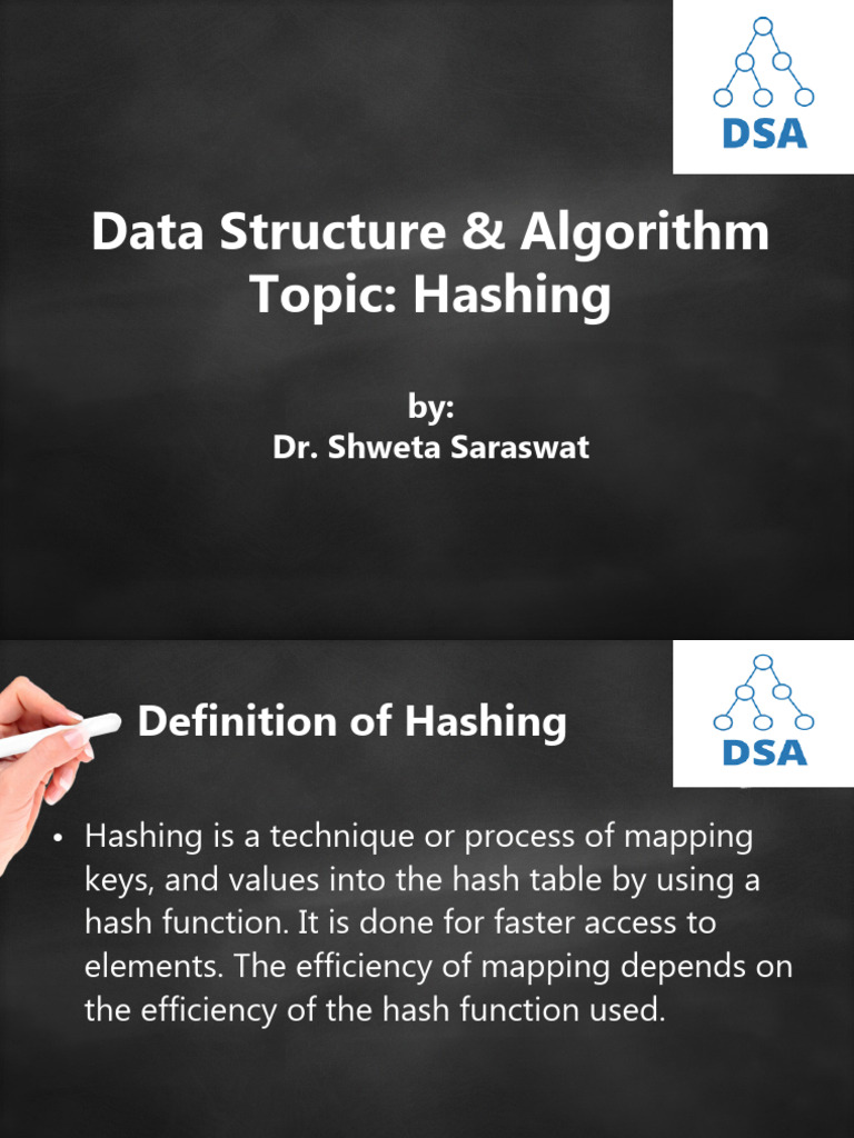 Hashing | PDF | Teaching Methods & Materials