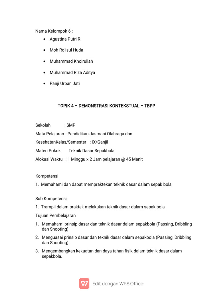 T4-5 Demonstrasi Konstektual - PPK | PDF