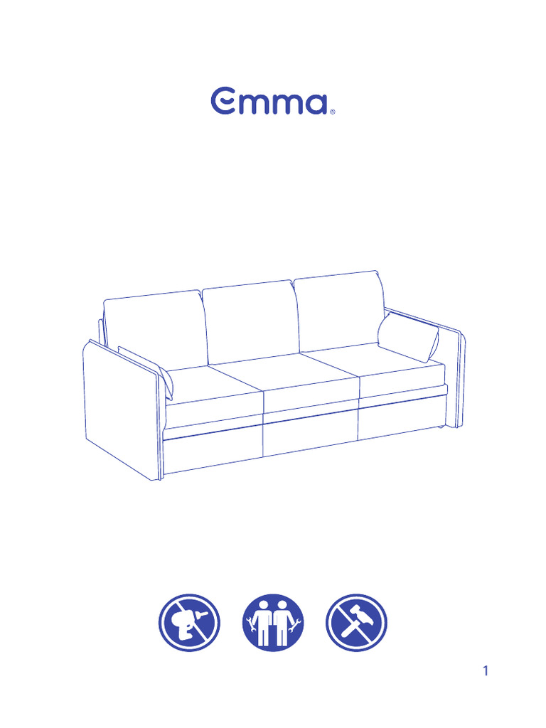 Emma Sofa Bed V2 Assembly Min Pdf