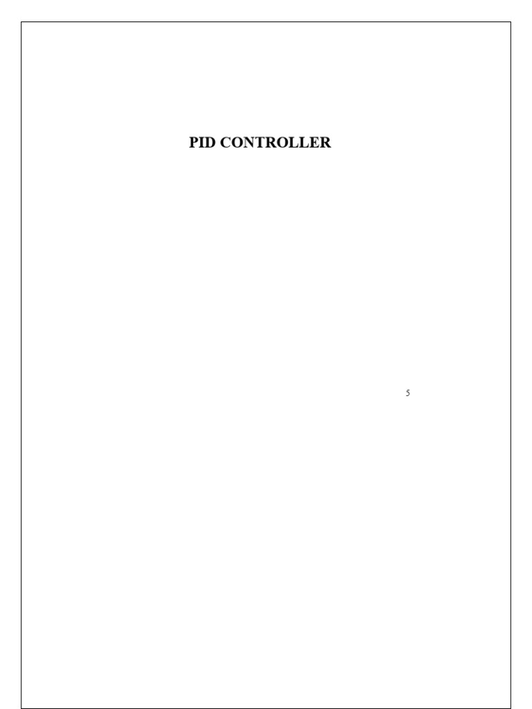 PID Manual | PDF