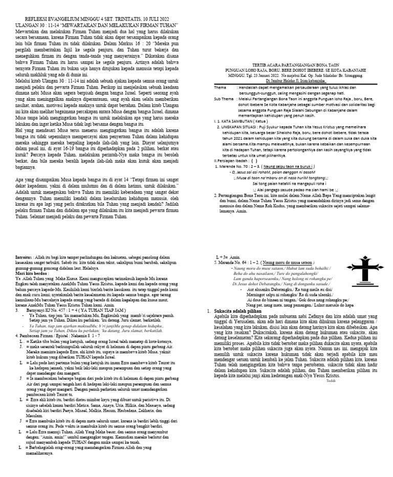 Minggu Advent III | PDF | Agama & Spiritualitas