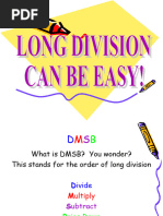 DMSB Method for Long Division Explained | PDF | Division (Mathematics ...