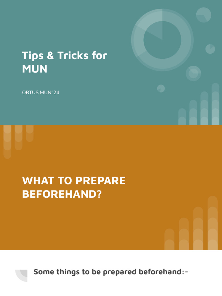 Tips and Tricks For Mun | PDF