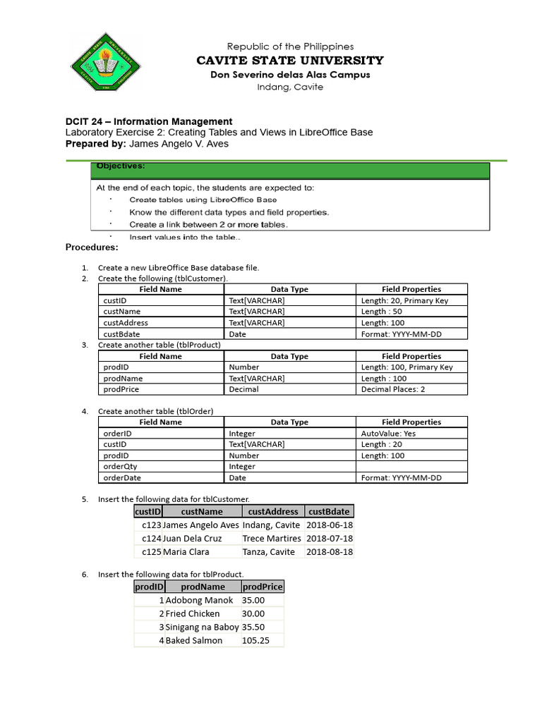 DCIT 24 Laboratory 2 | PDF
