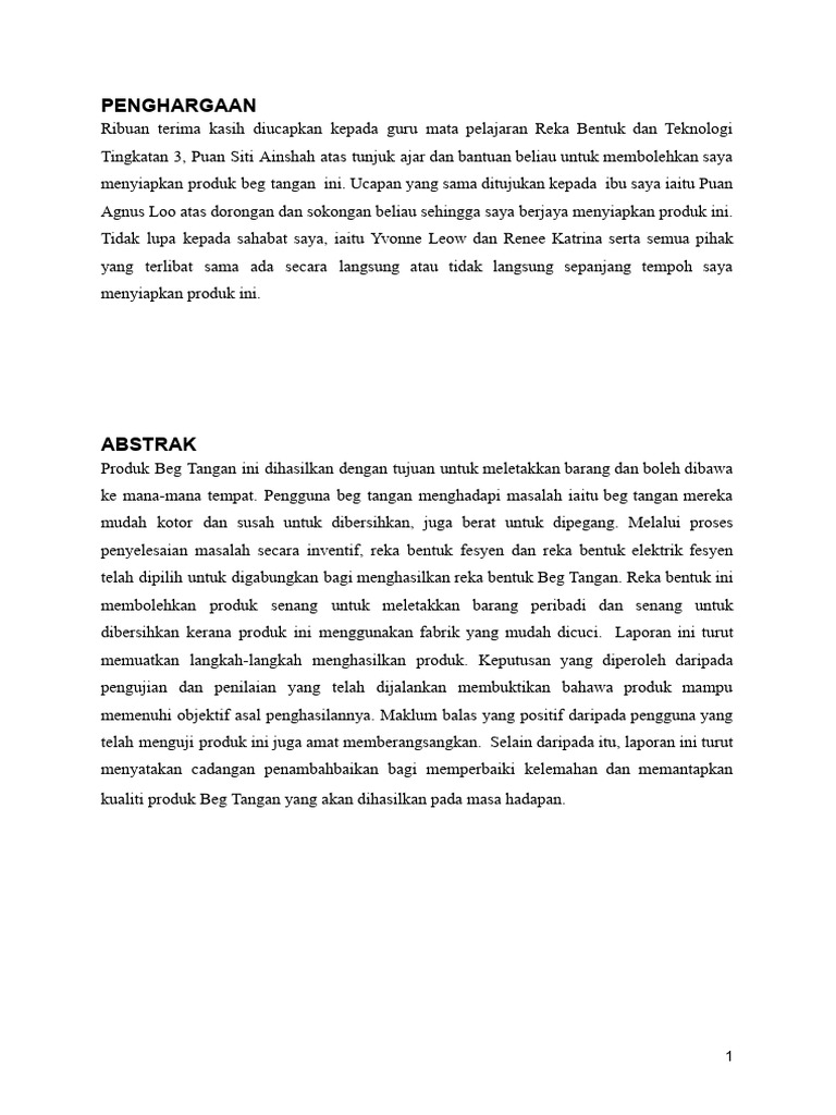 RBT Projek | PDF