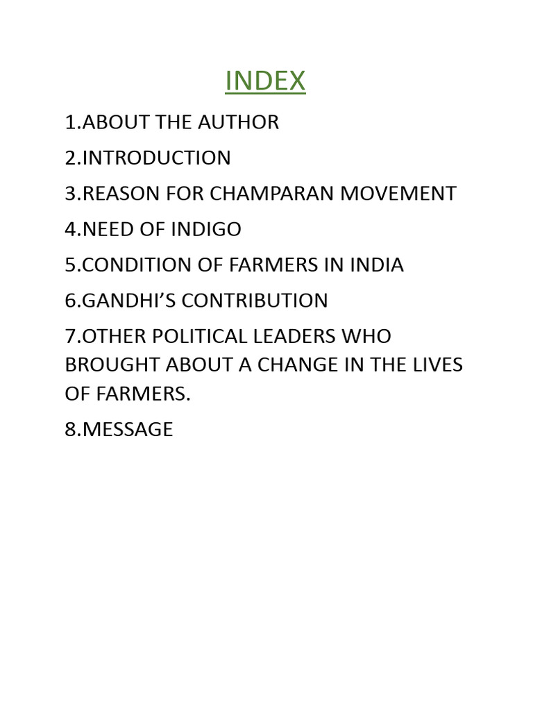 English Project (Indigo) | PDF