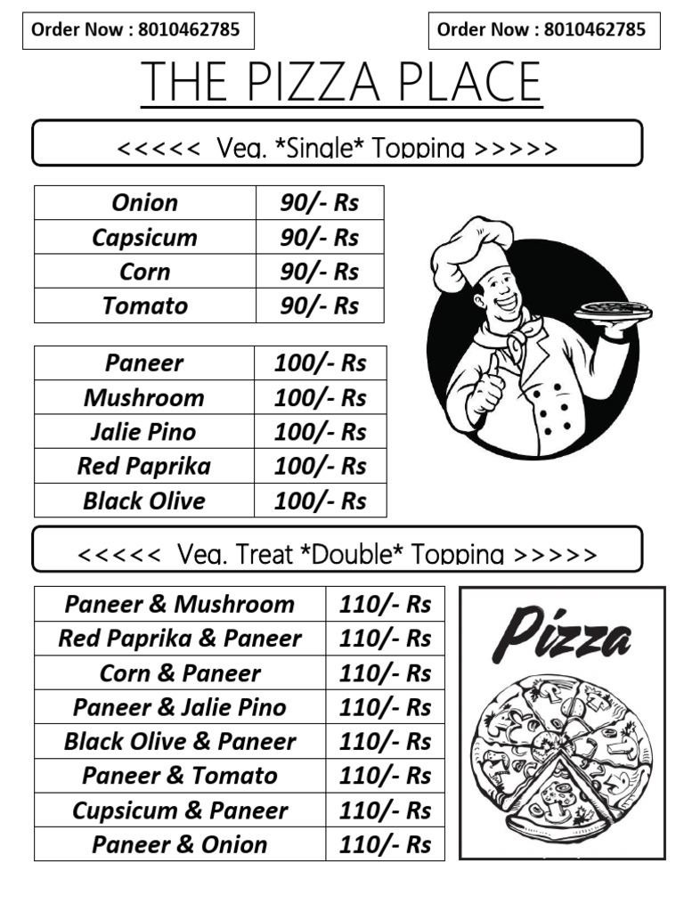 The Pizza Place-1 | PDF