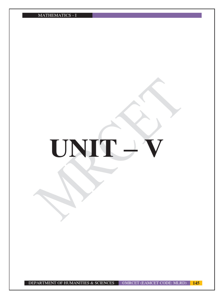 M3 R20 - Unit-5 | PDF