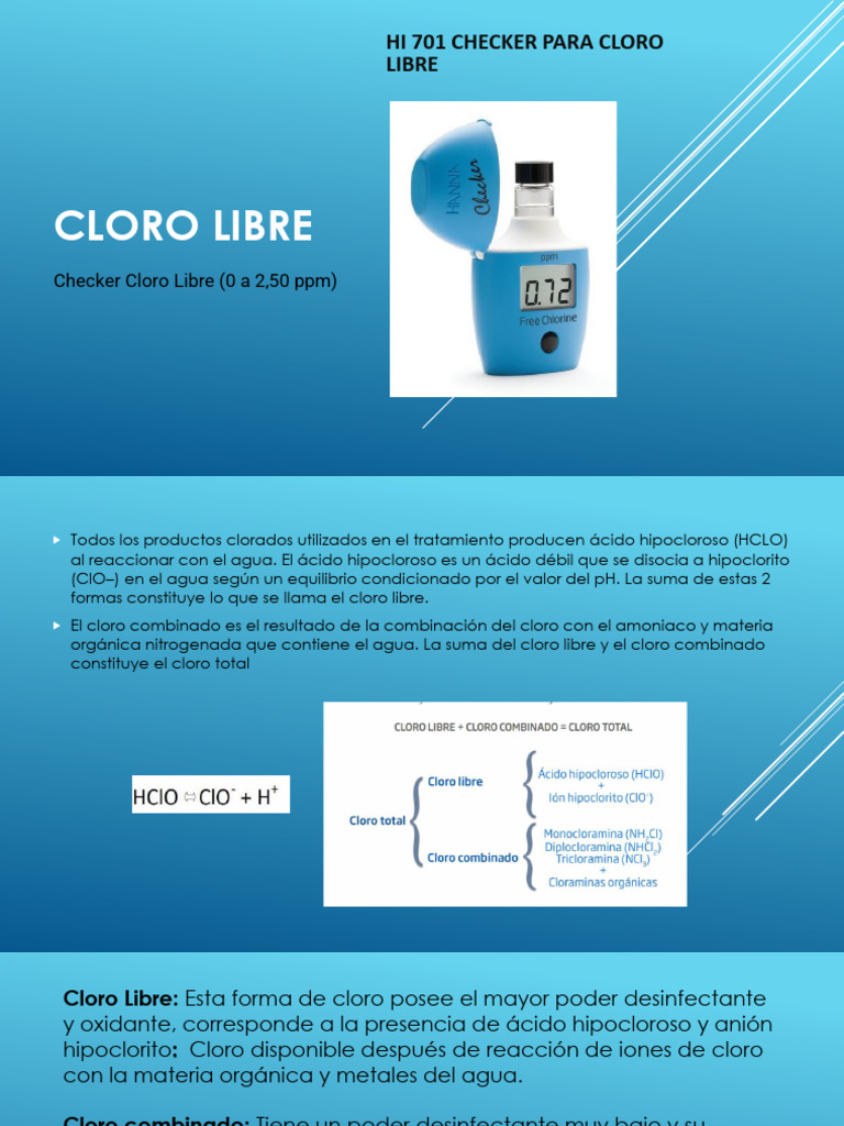 Cloro Libre | PDF
