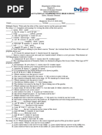 Grade 6 National Achievement Test Reviewer | PDF