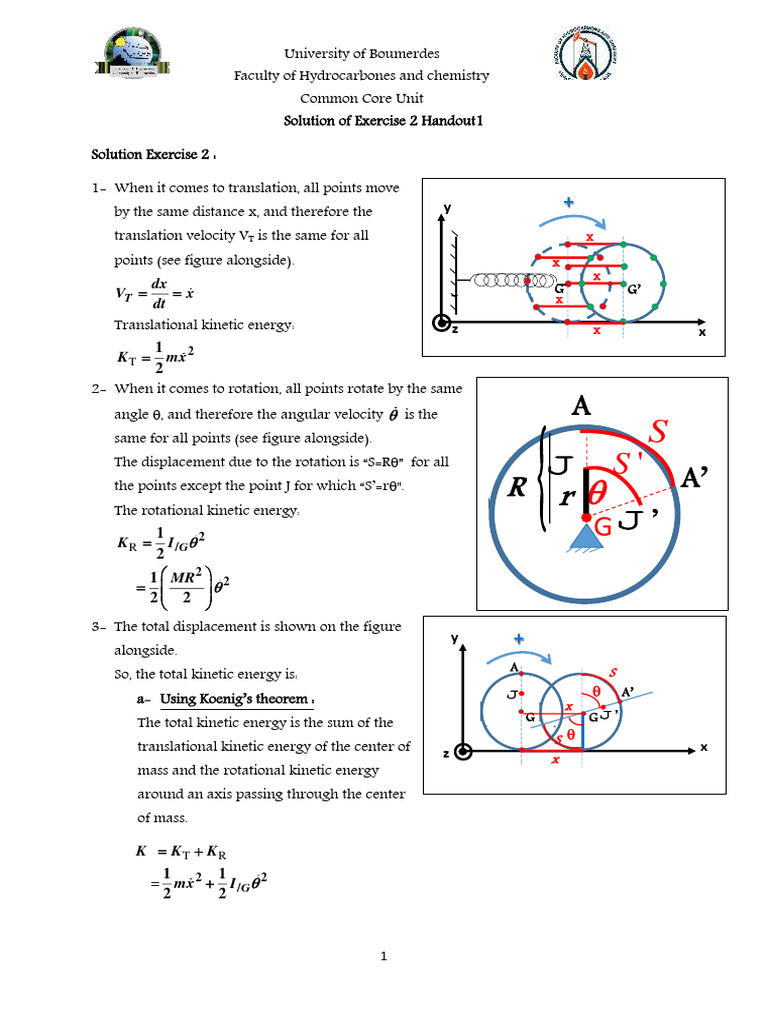 Handout - 1-Solution - Exercise 2 | PDF