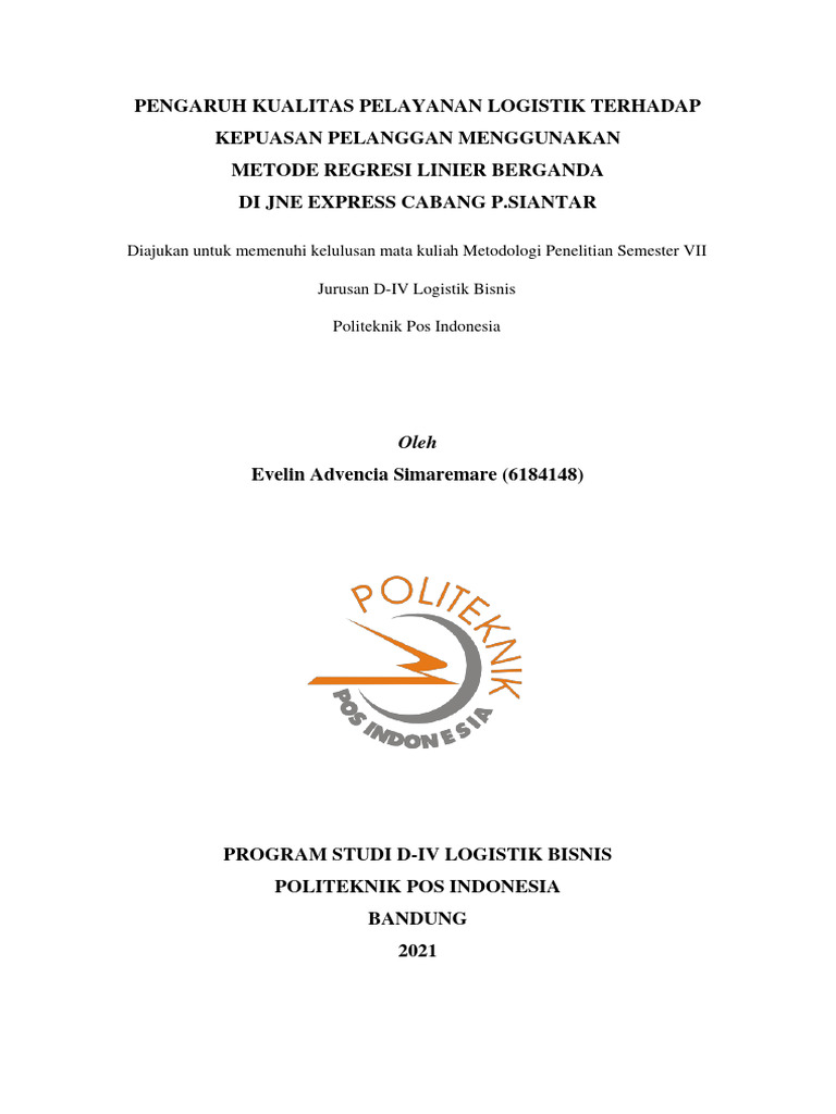 Proposal Metode Penelitian | PDF | Bisnis | Komputer