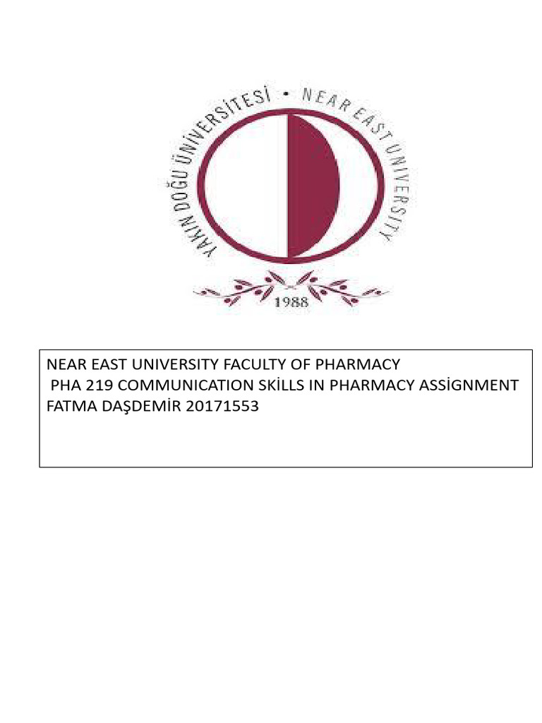 Communication Skills | PDF | Pharmacy | Communication