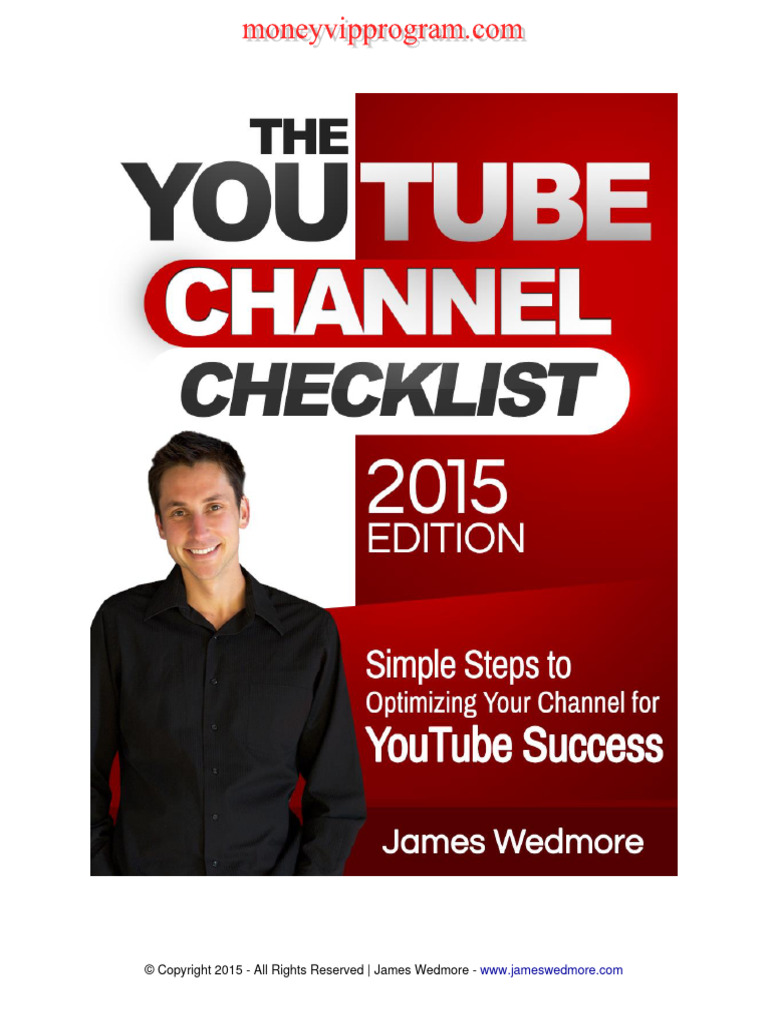 04-The YouTube Channel Checklist | PDF | You Tube | All Rights Reserved
