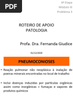 Pneumoultramicroscopicossilicovulcanoconiose (pneumoconiose) | PDF