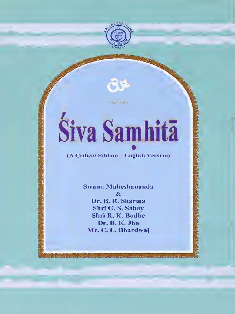 Siva Samhita | PDF