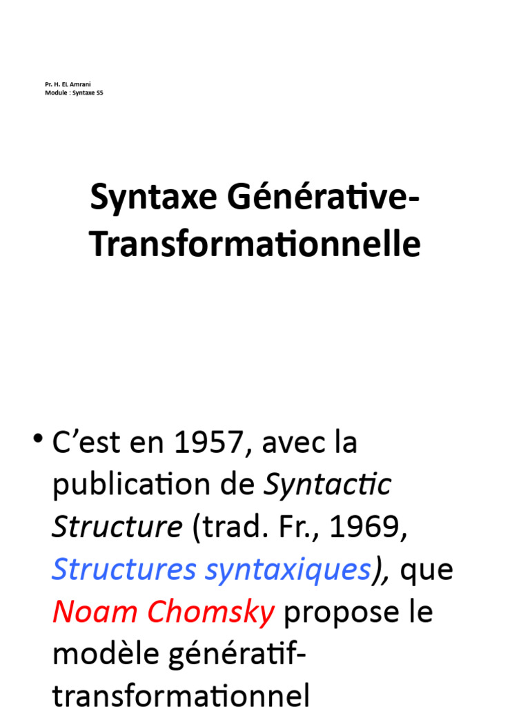 Synt GGT Actualisé | PDF