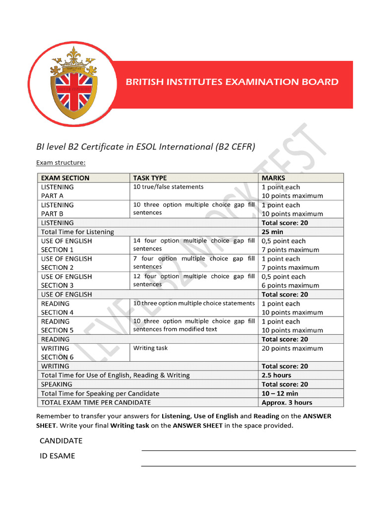 Exam - Example | PDF