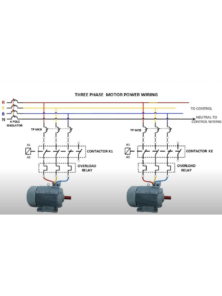 Dual Motor Control Circuit With Timer | PDF