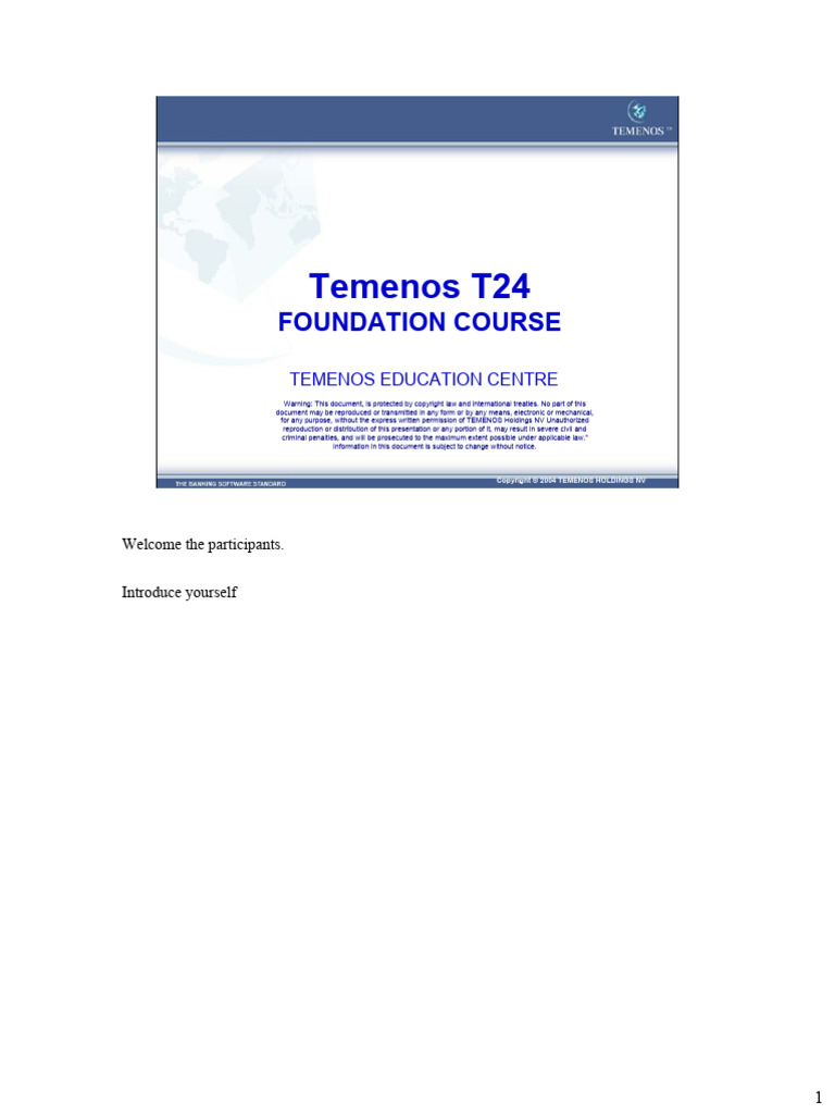 Session 01 Introduction (Handouts) | PDF