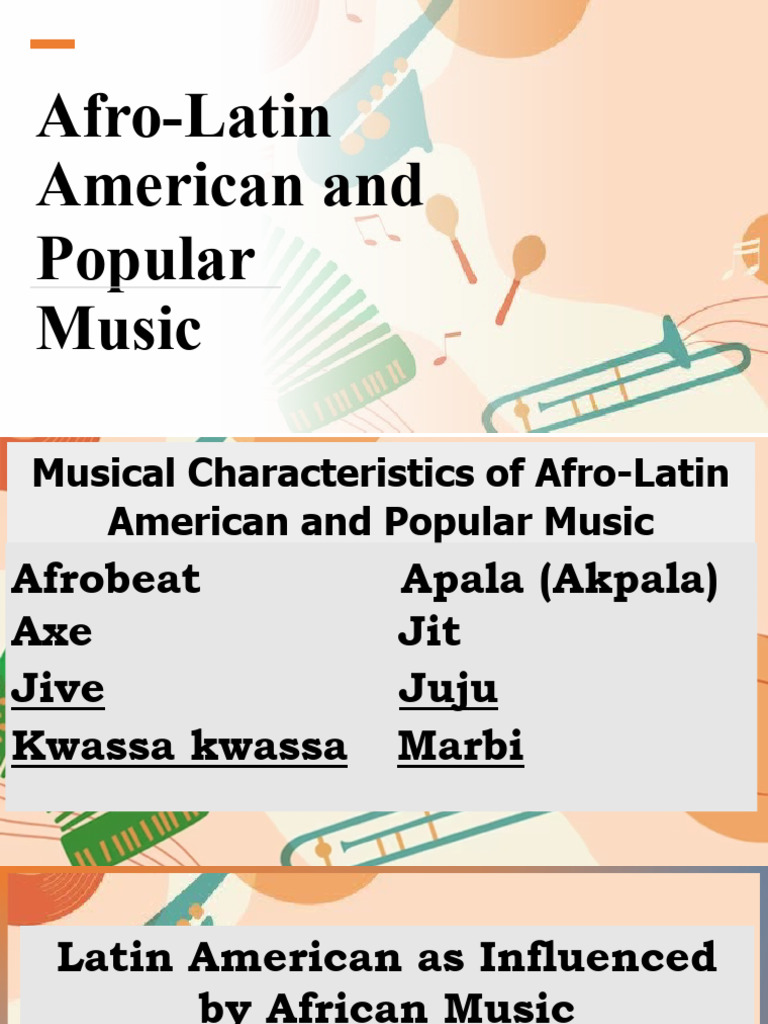 Afro-Latin American and Popular Music | PDF