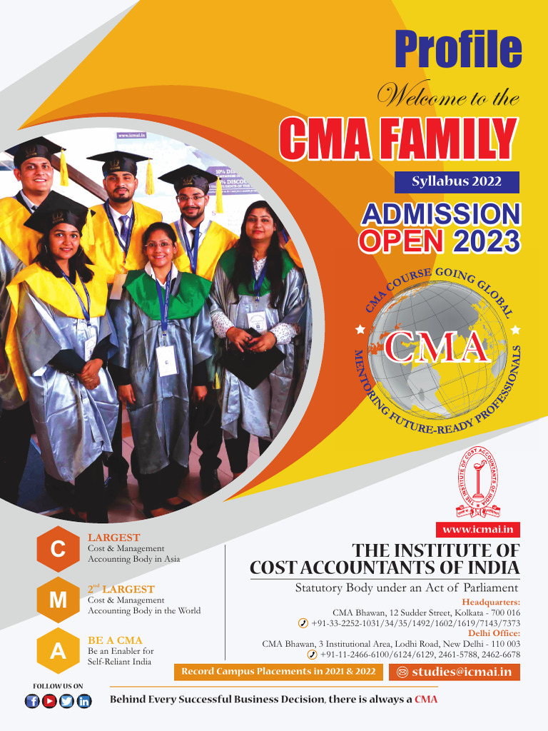 CMA Profile 2023 | PDF