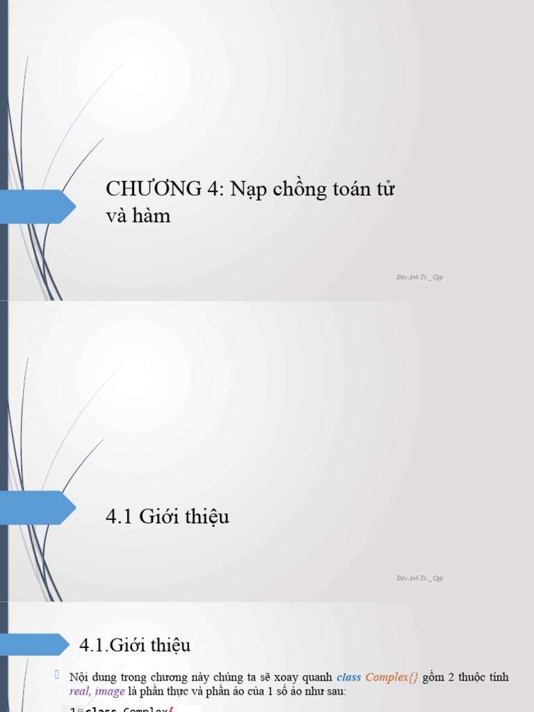 Chương 4 - Overloading | PDF