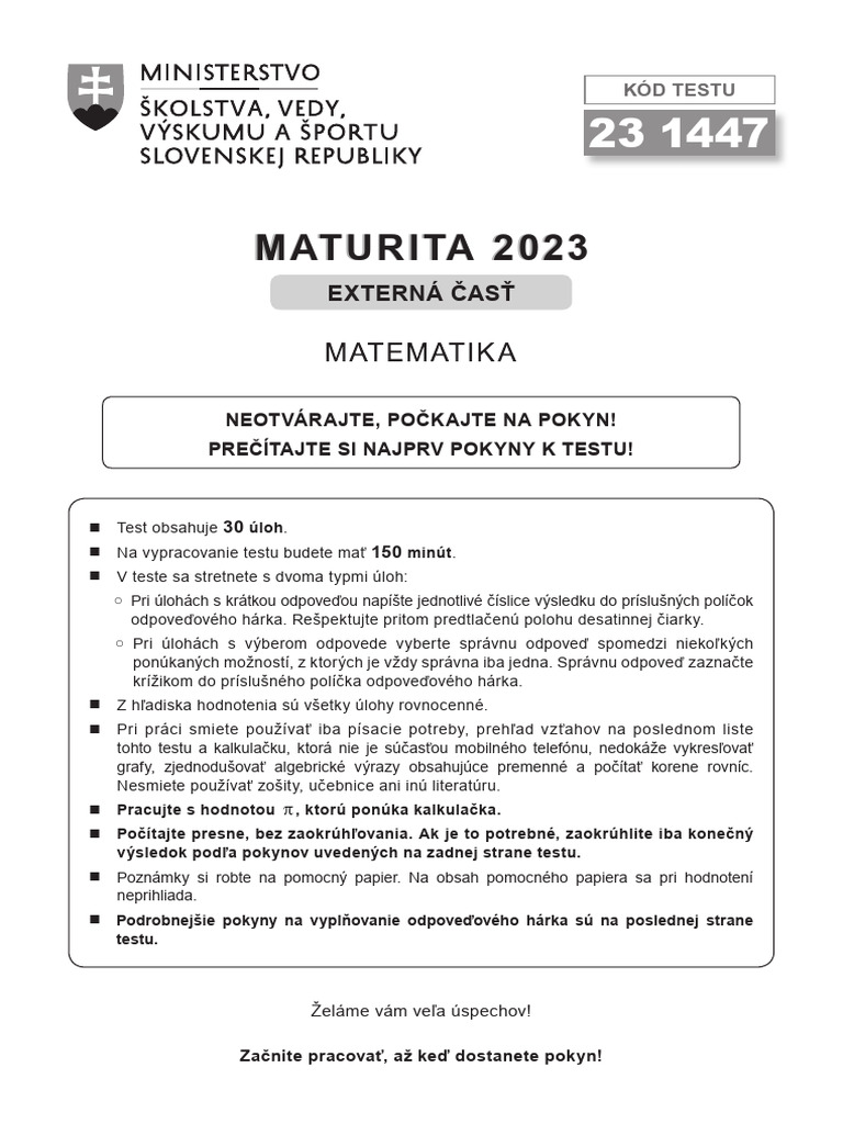 Mat 2023 | PDF