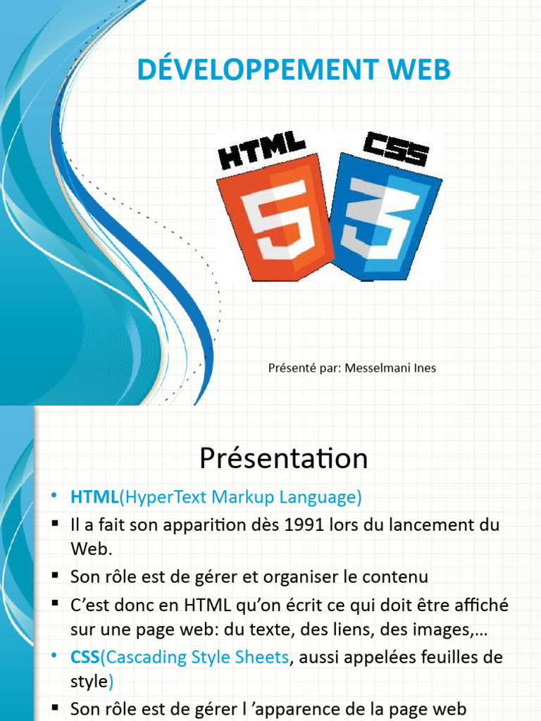 Formation HTML - Css Niveau 1 | PDF | Html | Langage de balisage Formation HTML - Css Niveau 1 | PDF | Html | Langage de balisage