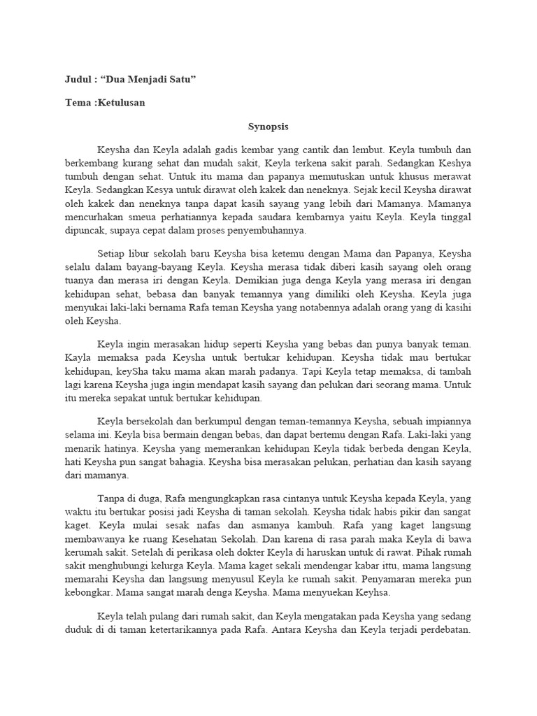 Contoh Skrip Drama | PDF