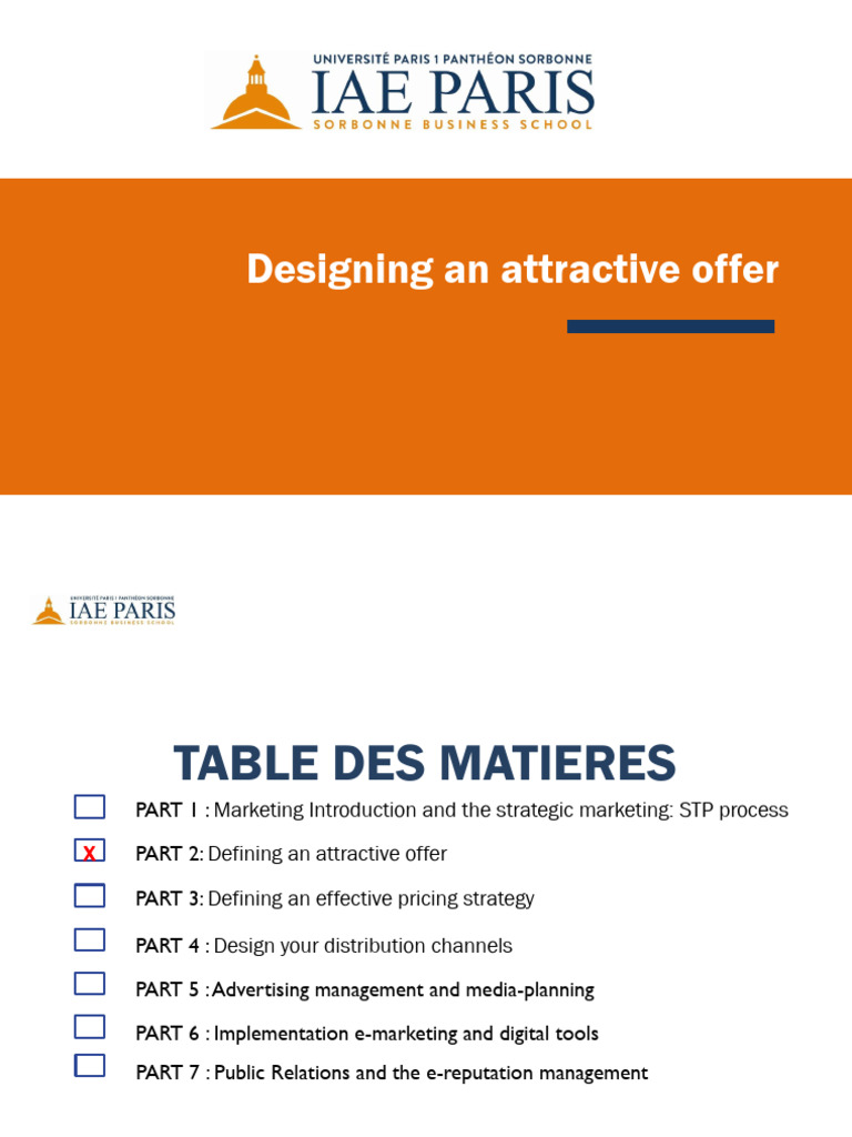 Designing An Attractive Offer | PDF | Marketing | Product (Business)