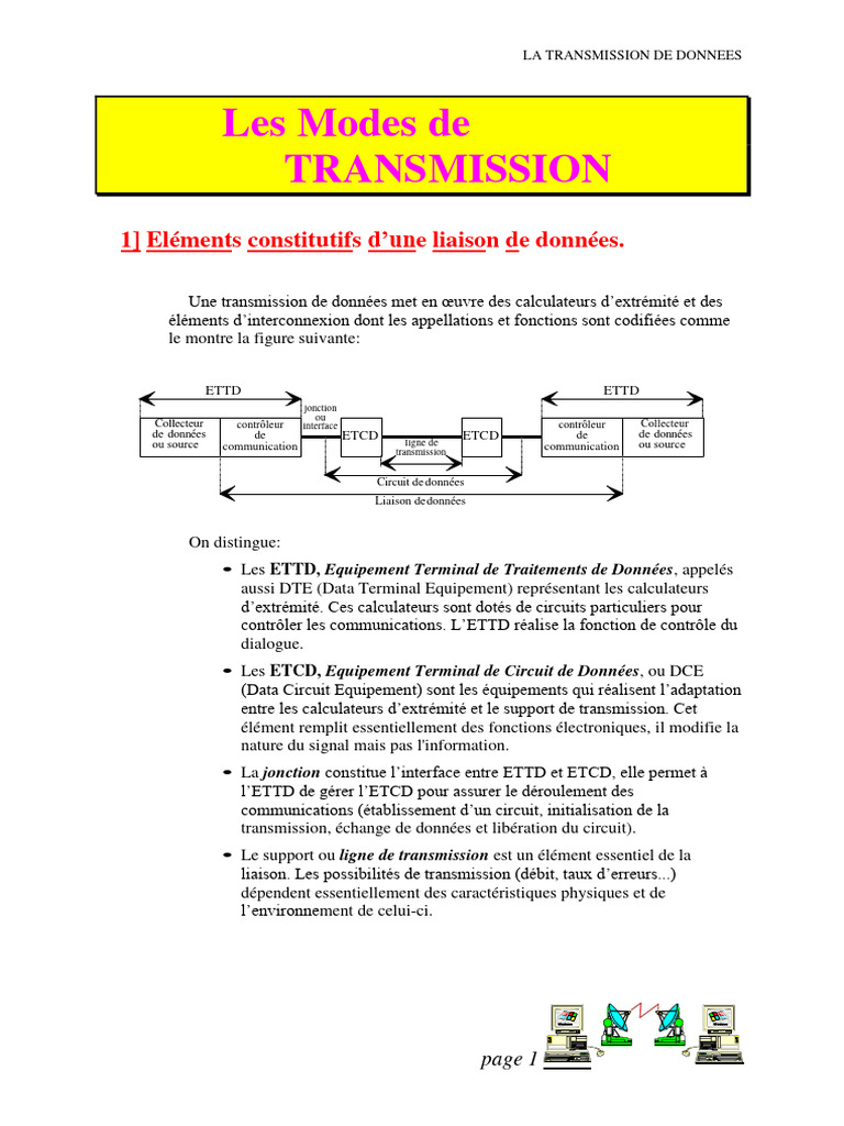 Les Modes de Transmission | PDF