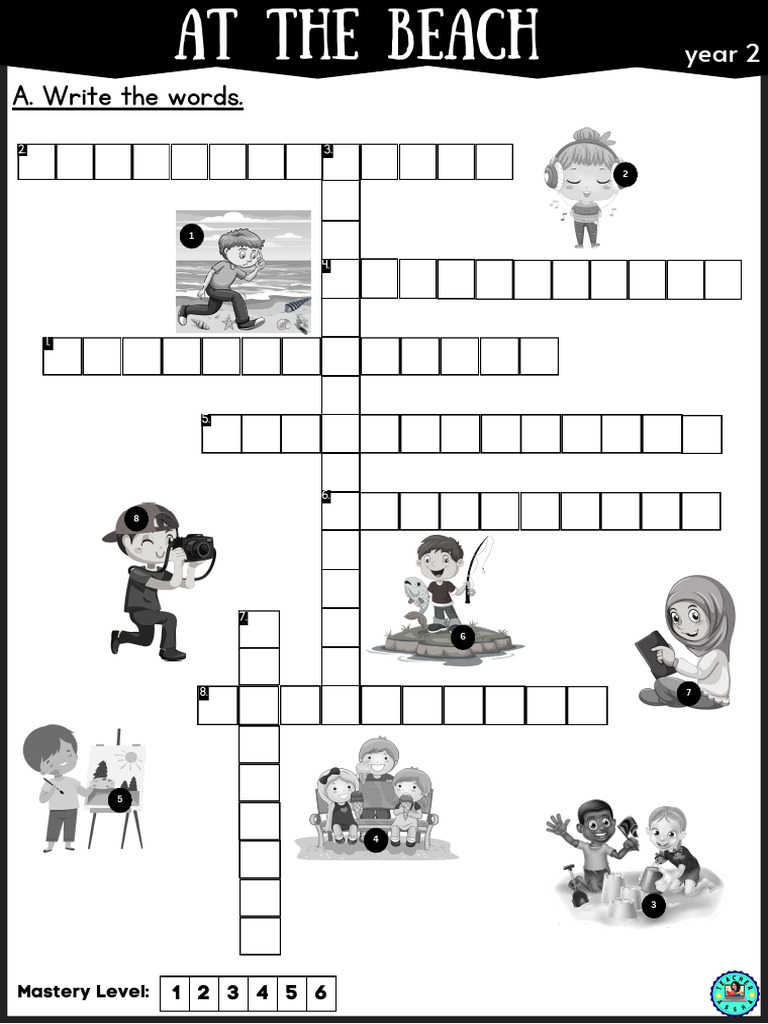 Year 2 Beach Activities Worksheet | PDF | Language Arts & Discipline