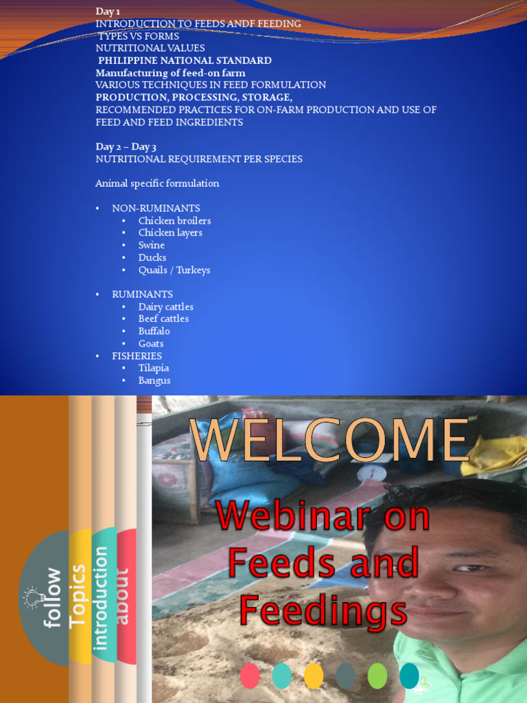 Feeds and Feeding Practices Overview | PDF | Technology & Engineering