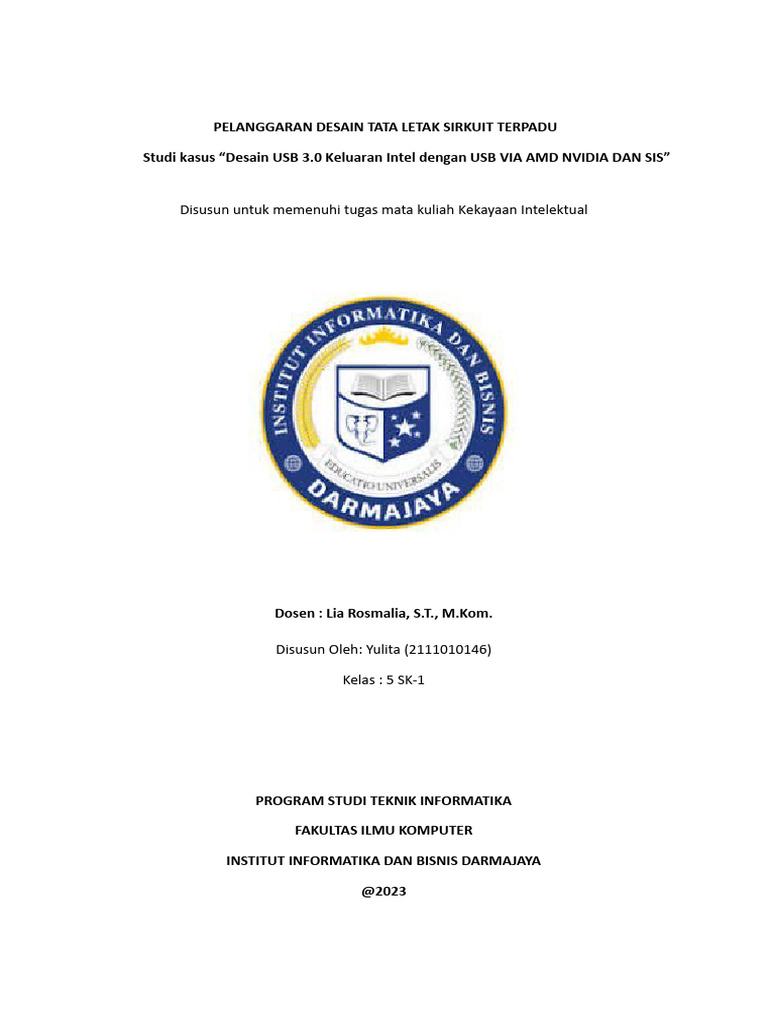 Tugas Pelanggaran DTLST Yulita | PDF | Hukum