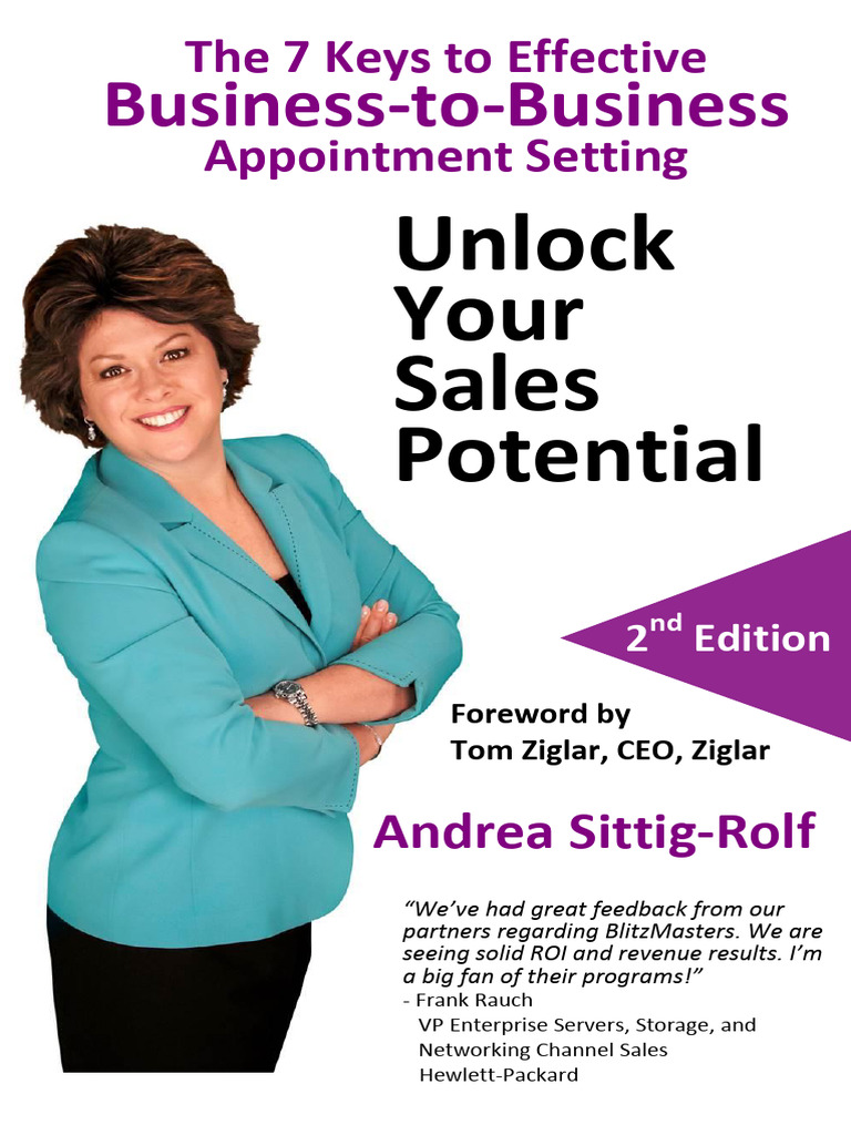 The Seven Keys To Effective B2B Appointment Setting 2nd Edition Excerpt ...
