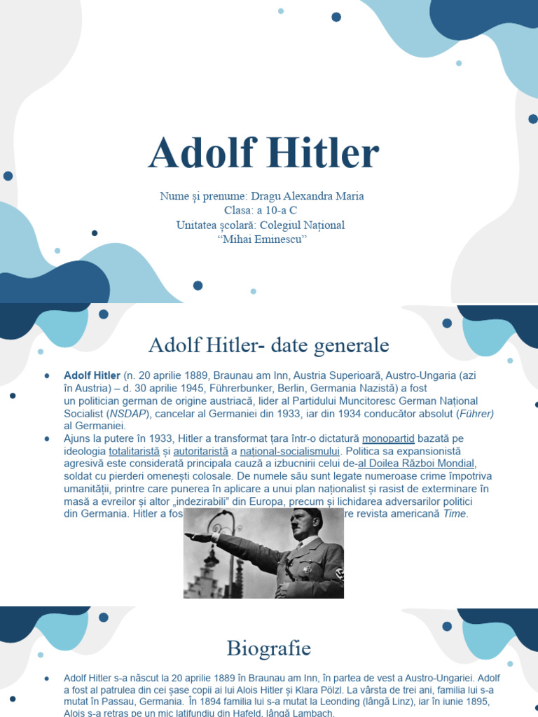 Adolf Hitler | PDF