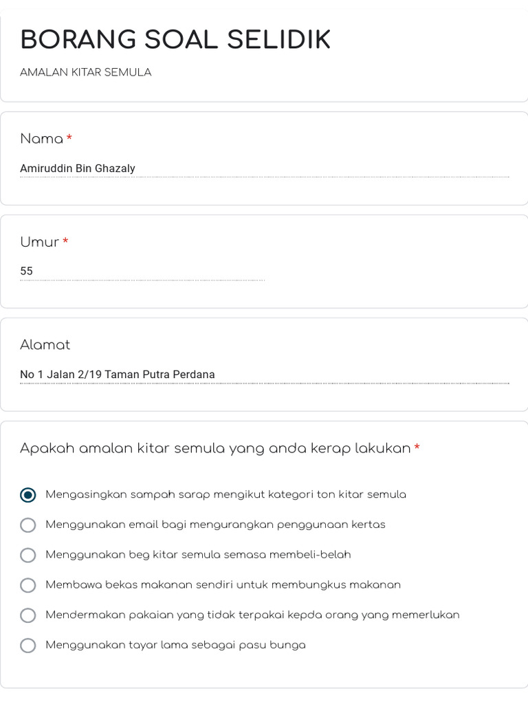Untitled Form - Google Forms | PDF