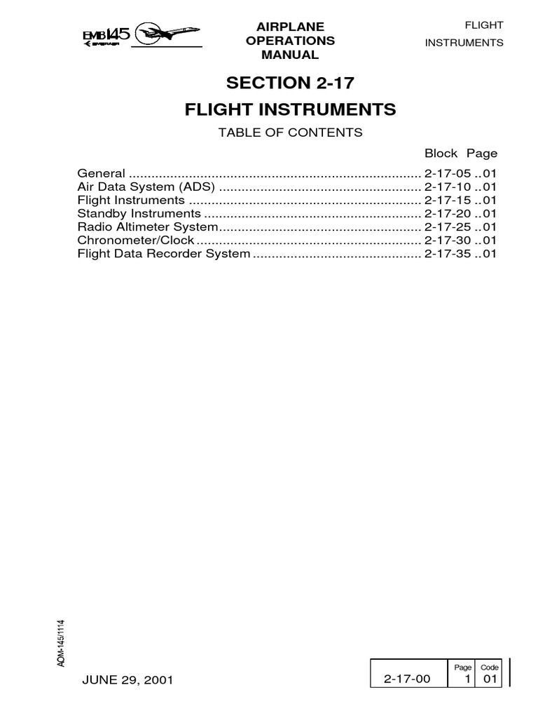 17 Flight Instruments | PDF