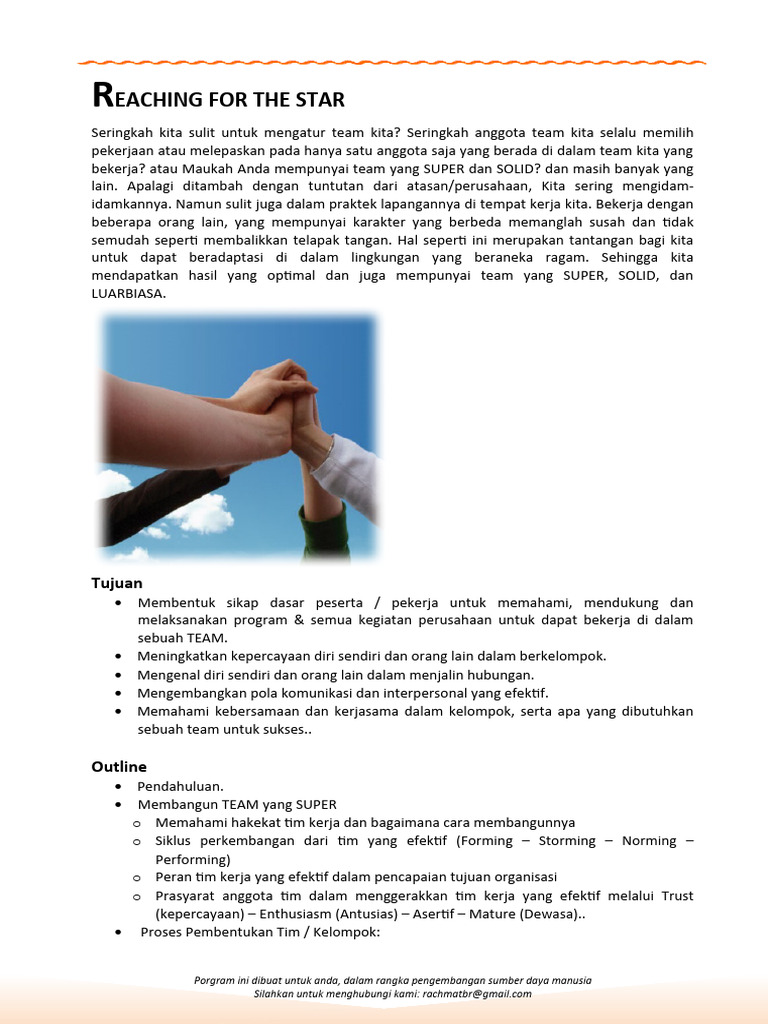 Brochure - Reaching For The STAR | PDF