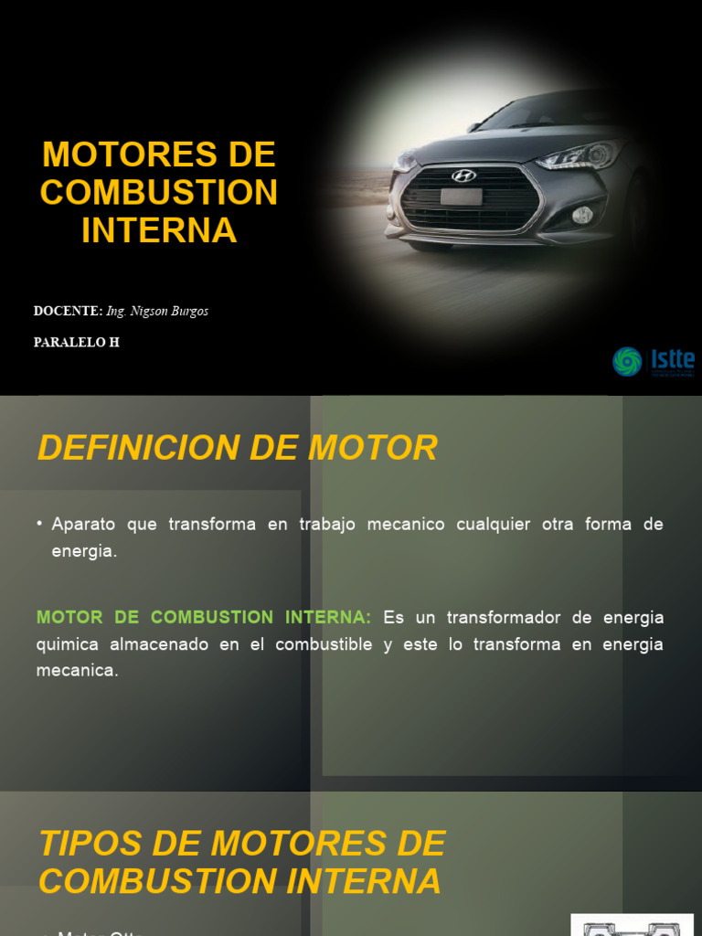 Motores de Combustion Interna | PDF