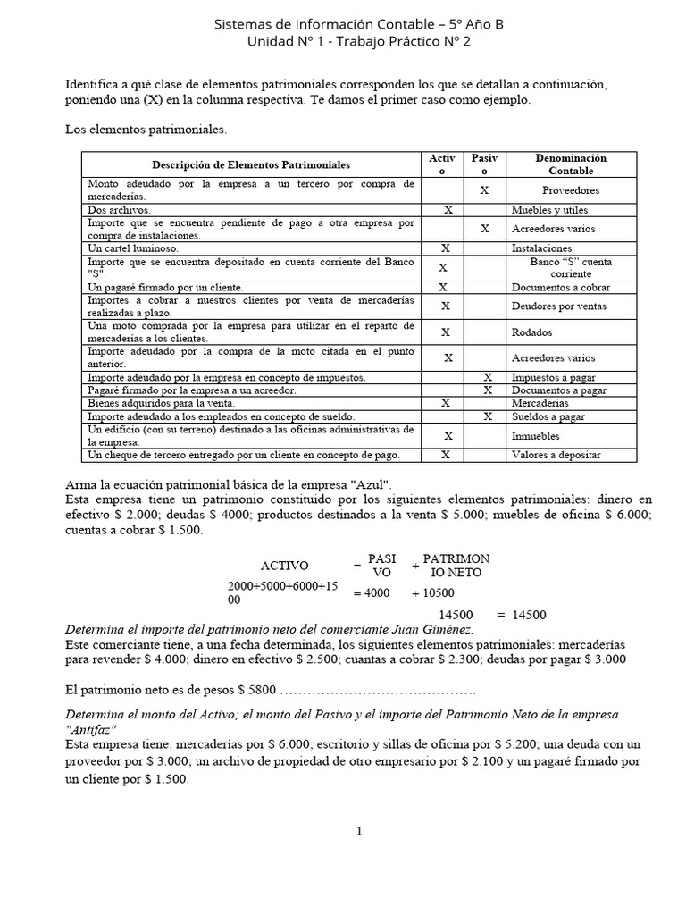 2020 - SIC II Eje 1 Practico 2 | PDF