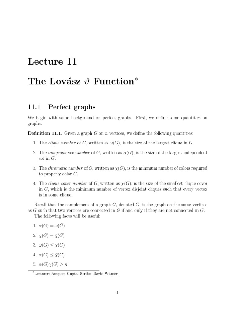 Lecture 1 Pdf