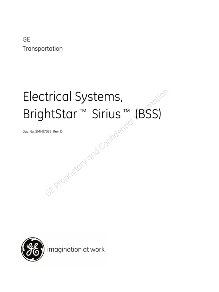 BSS Electrical Systems | PDF