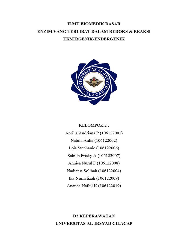 Enzim Redoks Dan Reaksi Ekso Endo | PDF