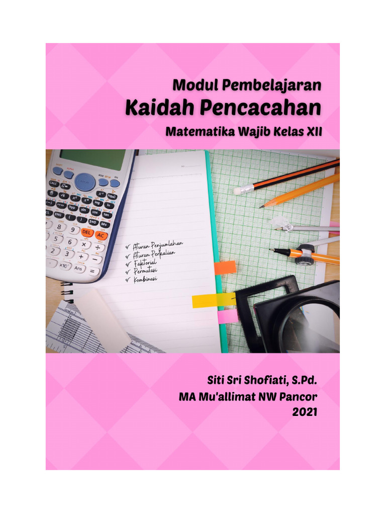 PDF - Modul Kaidah Pencacahan MSW | PDF