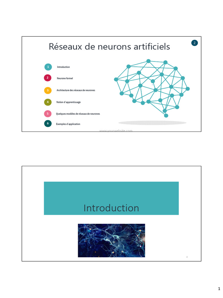 Chapitre 5 - Réseau de Neurones | PDF