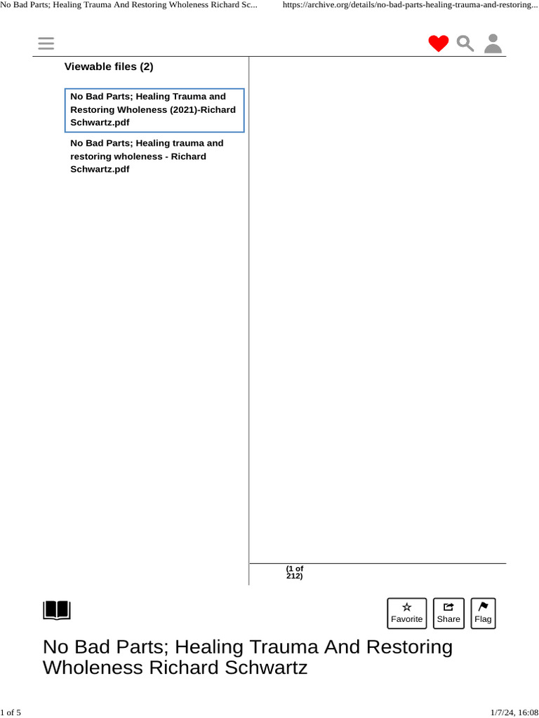 Bad Parts | PDF